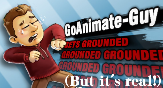 GoAnimate-Guy Gets Grounded but it's real now Mod for Super Smash Bros ...