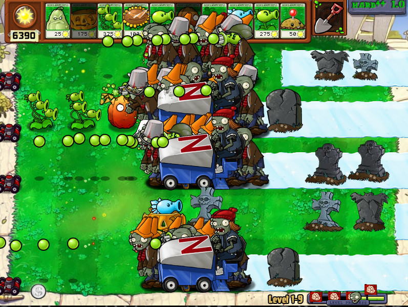 PvZ Hard++ Mod for Plants vs. Zombies | PVZ Mods