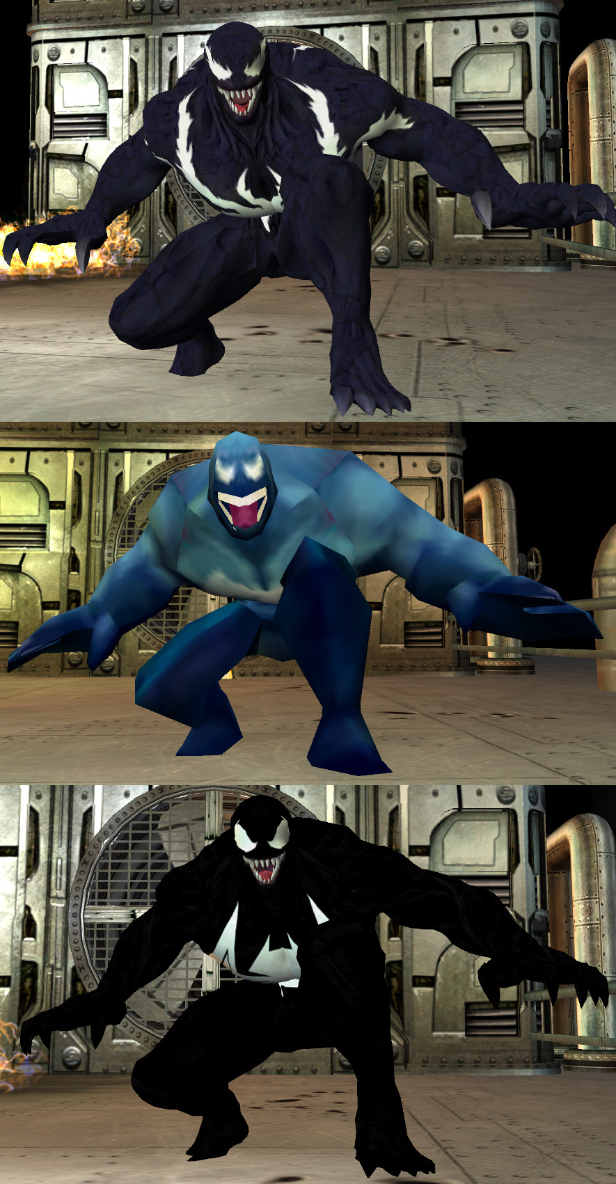 Venom WOS Skin Pack Mod for Marvel: Ultimate Alliance | MUA Mods