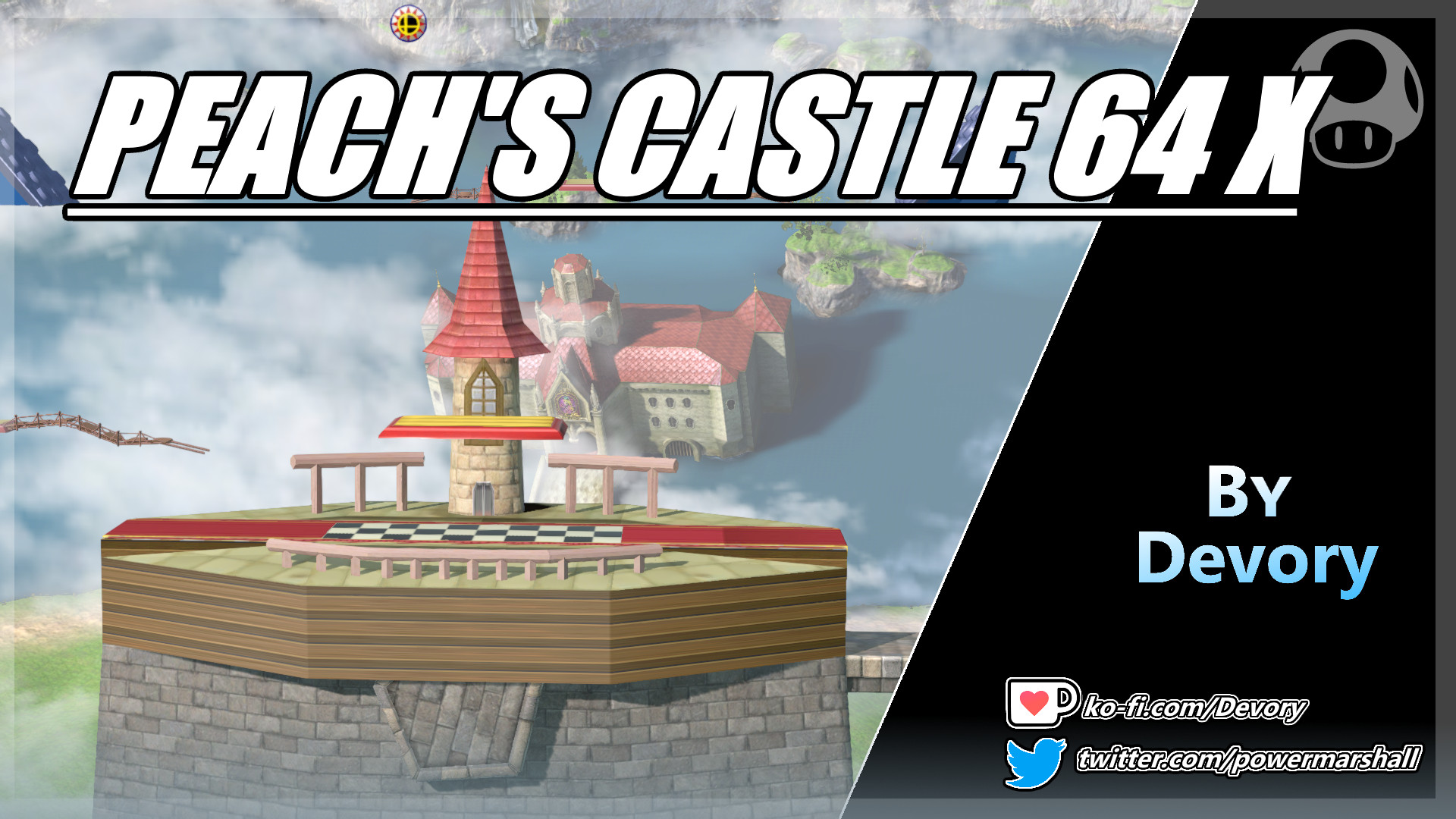 Peach's Castle 64 X Mod for Super Smash Bros. Ultimate | SSBU Mods