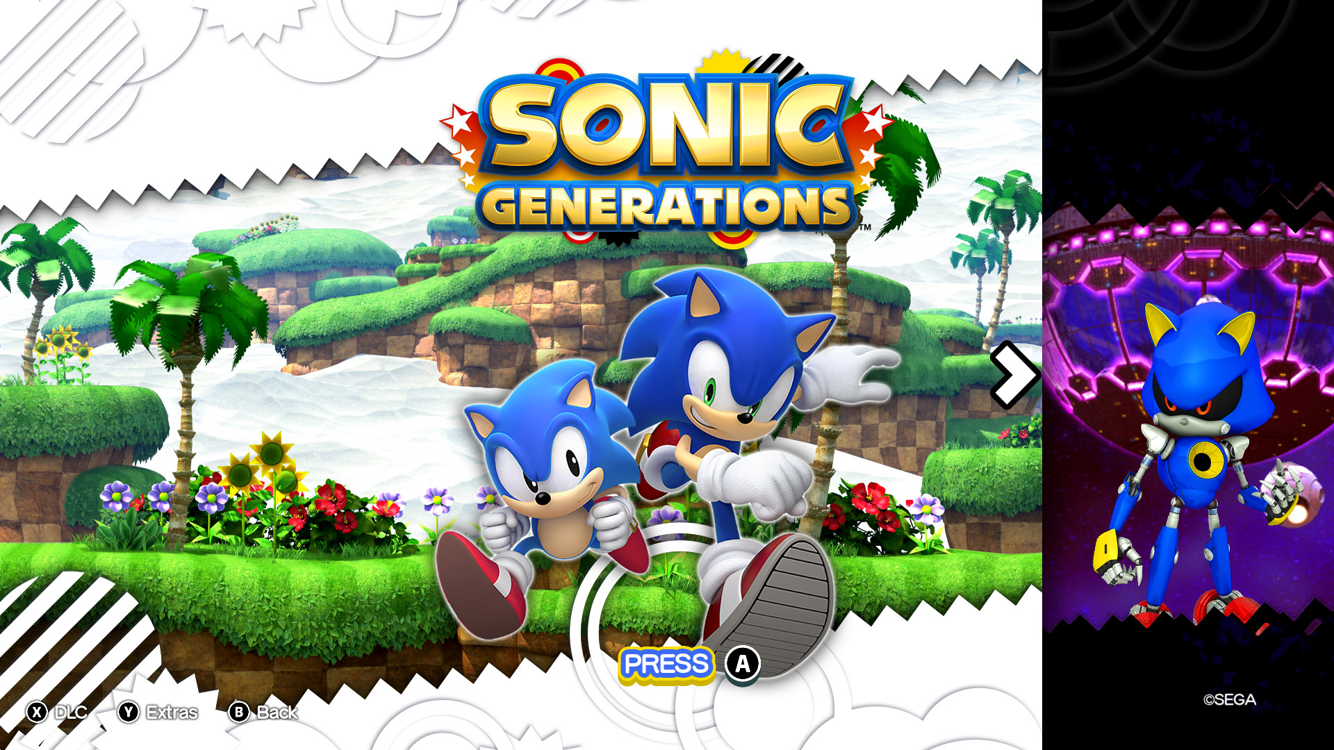Metal Sonic Themed Title Screen Mod for Shadow Generations | SXSGShadow ...