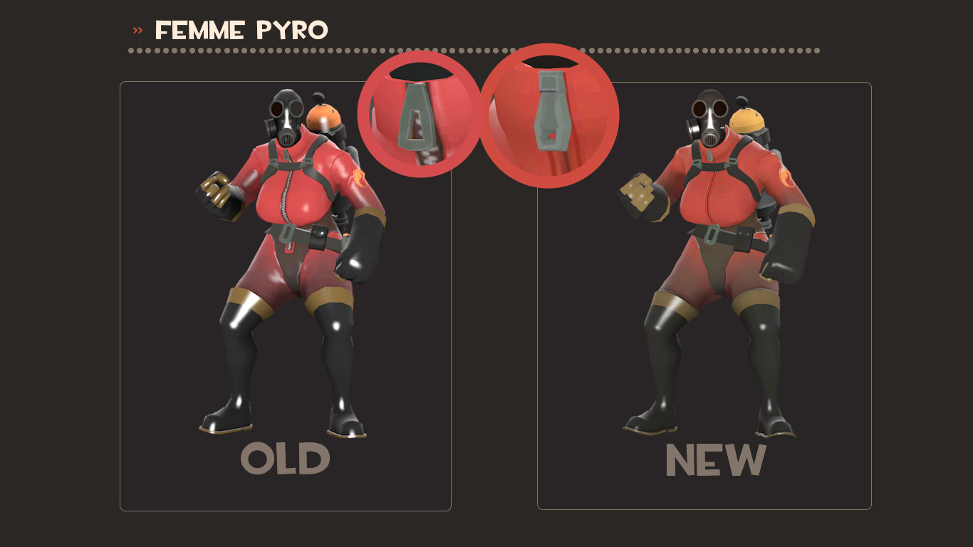 Femme Pyro Renovation REVAMP Mod for Team Fortress 2 | TF2 Mods