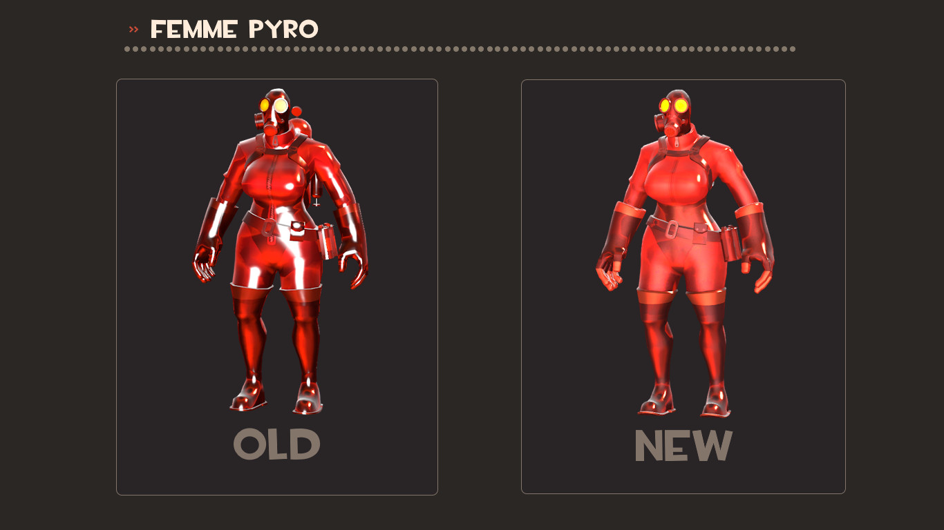 Femme Pyro Renovation REVAMP Mod for Team Fortress 2 | TF2 Mods
