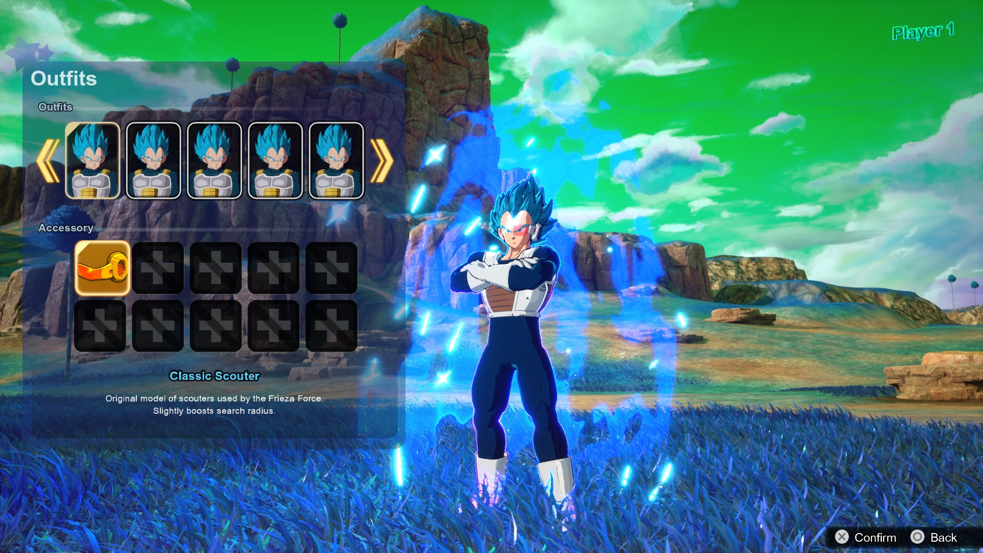 Vegeta (SSB Evolved) Outfit patch. Mod for Dragon Ball: Sparking! ZERO ...