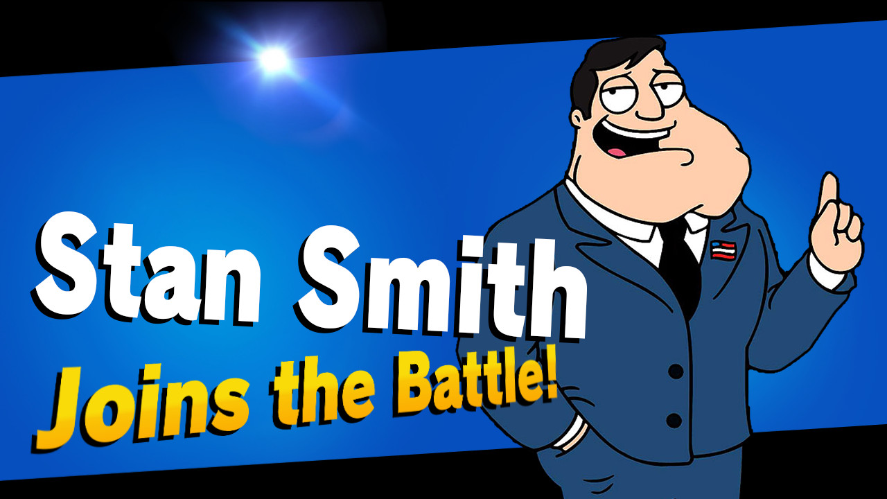 Stan Smith over Incineroar Mod for Super Smash Bros. Ultimate | SSBU Mods