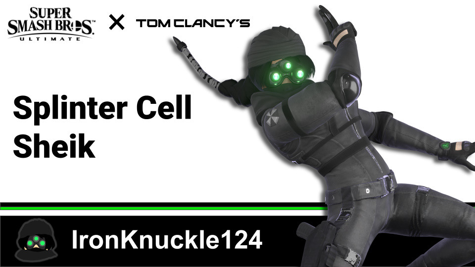 Splinter Cell Sheik Mod for Super Smash Bros. Ultimate | SSBU Mods