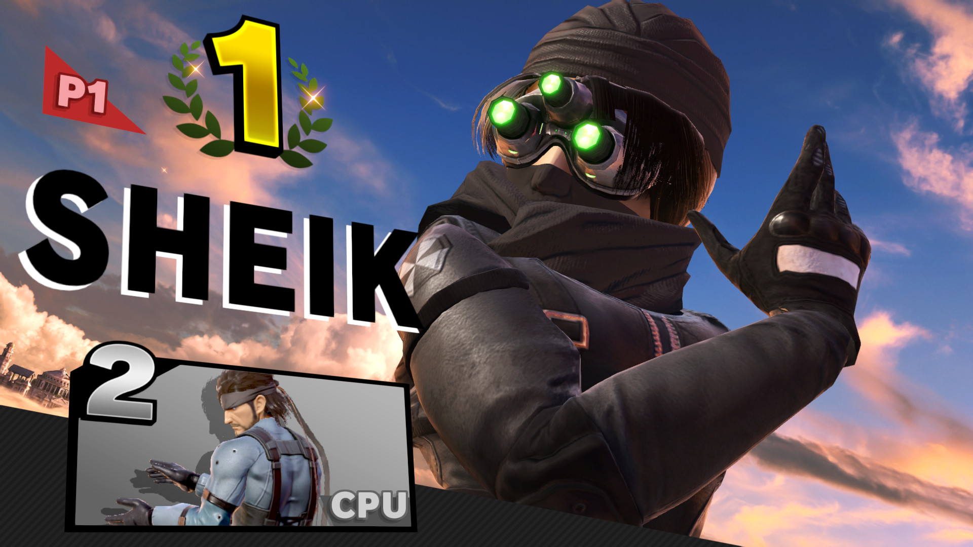 Splinter Cell Sheik Mod for Super Smash Bros. Ultimate | SSBU Mods