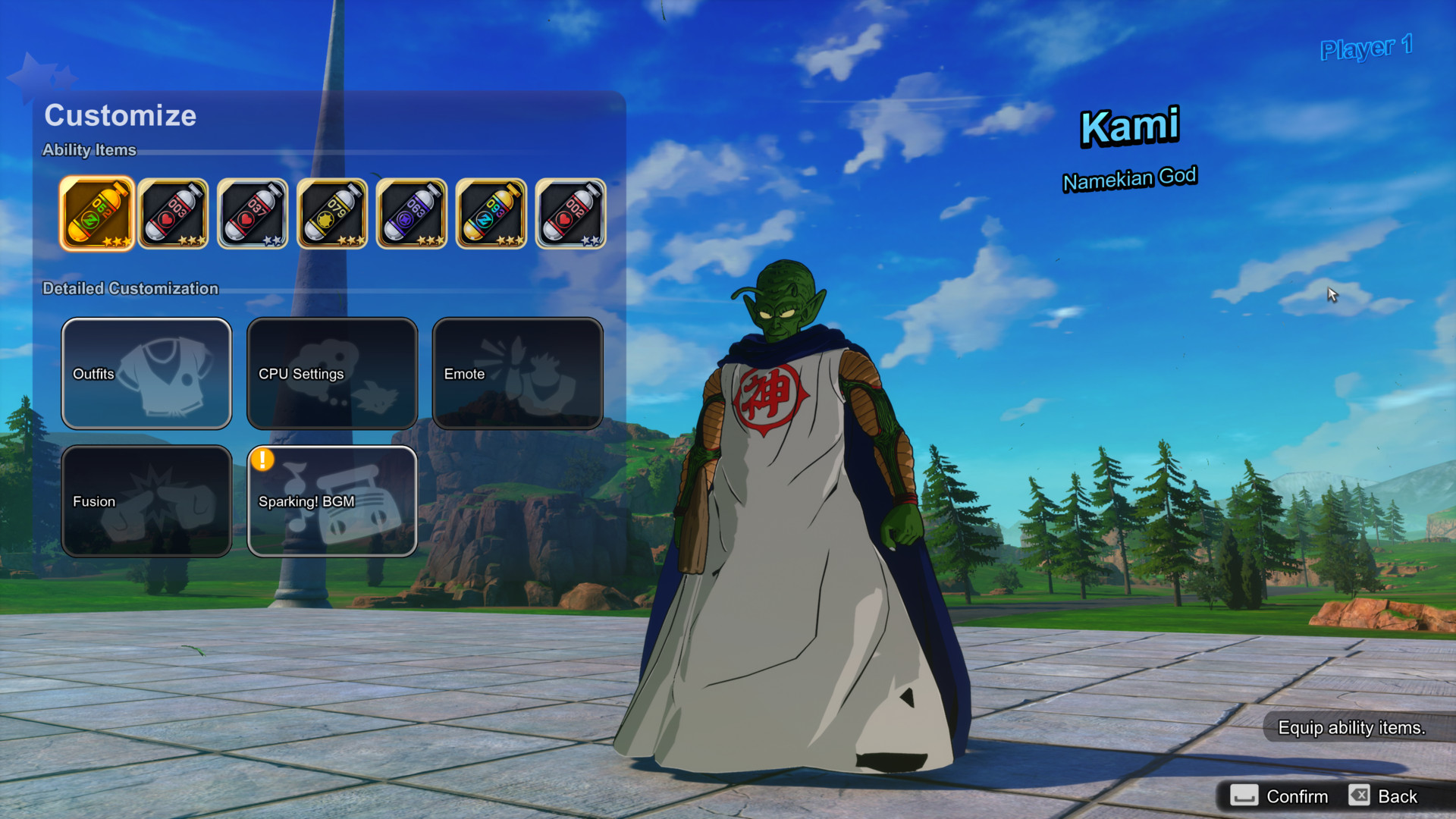 Kami New Slot Skill Blast Ultimate MOD Mod for Dragon Ball: Sparking ...