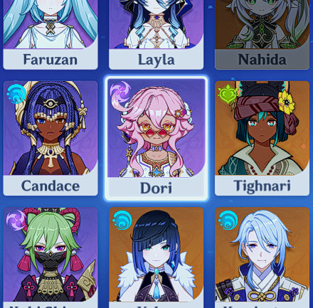 Icons for Cuter Dori Mod Mod for Genshin Impact | GI Mods