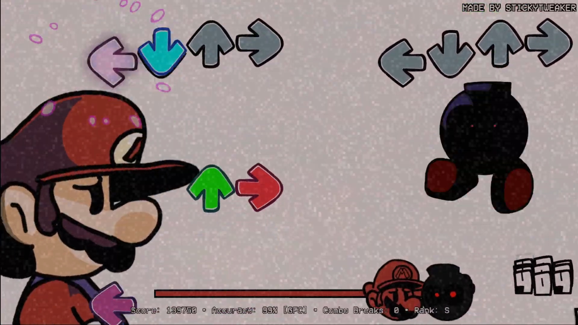 Amusia Mario Mix Mod for Friday Night Funkin' | FNF Mods