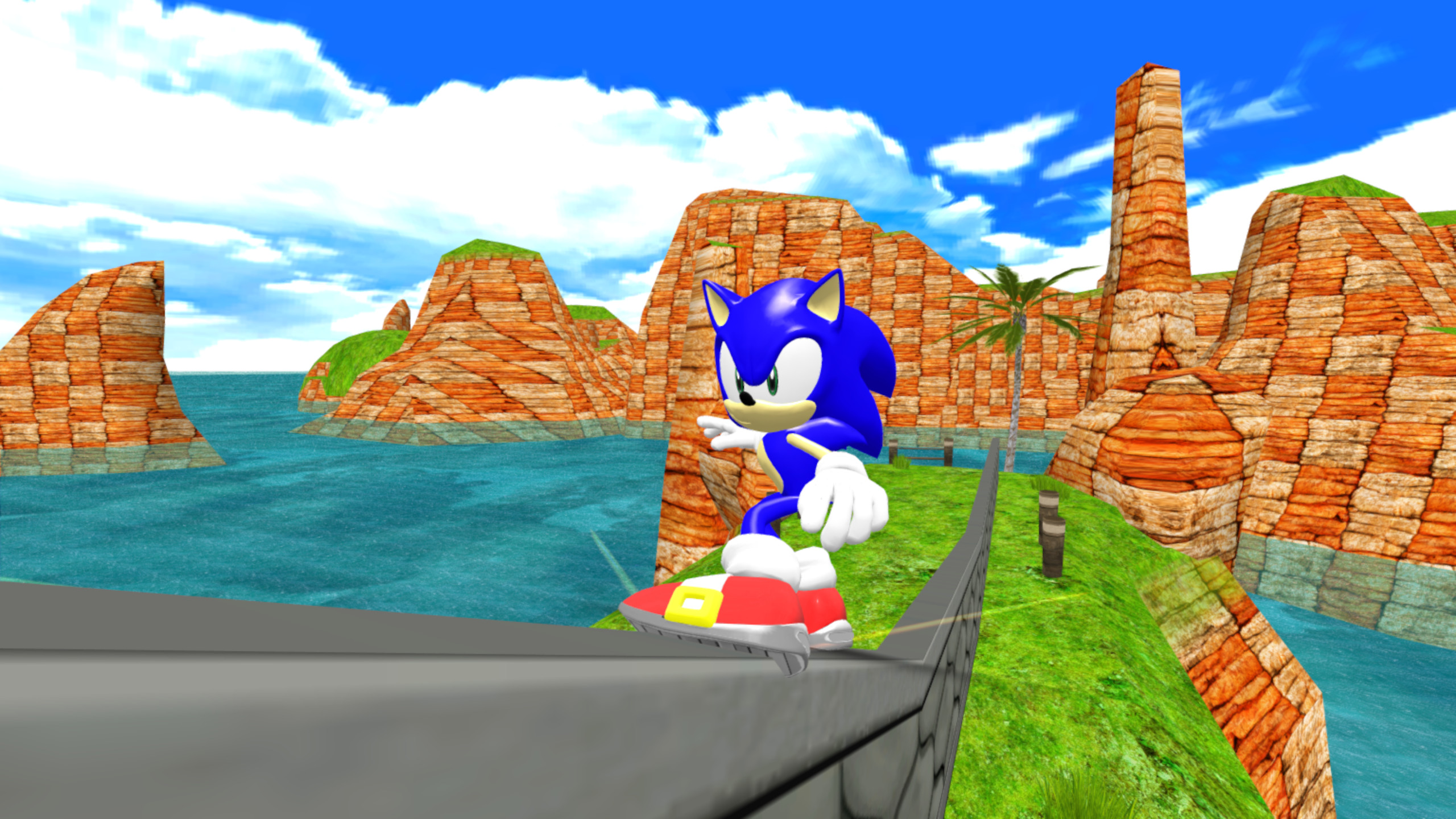 Heroes Sonic Mod for Sonic World DX | SWDX Mods