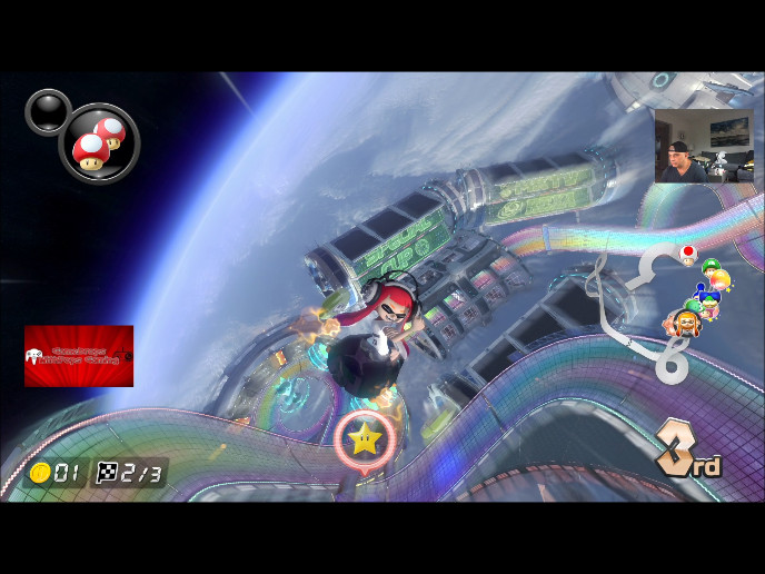 Custom Star Wars Darth Vader Mask Kart mod MK8D Mod for Mario Kart 8 ...