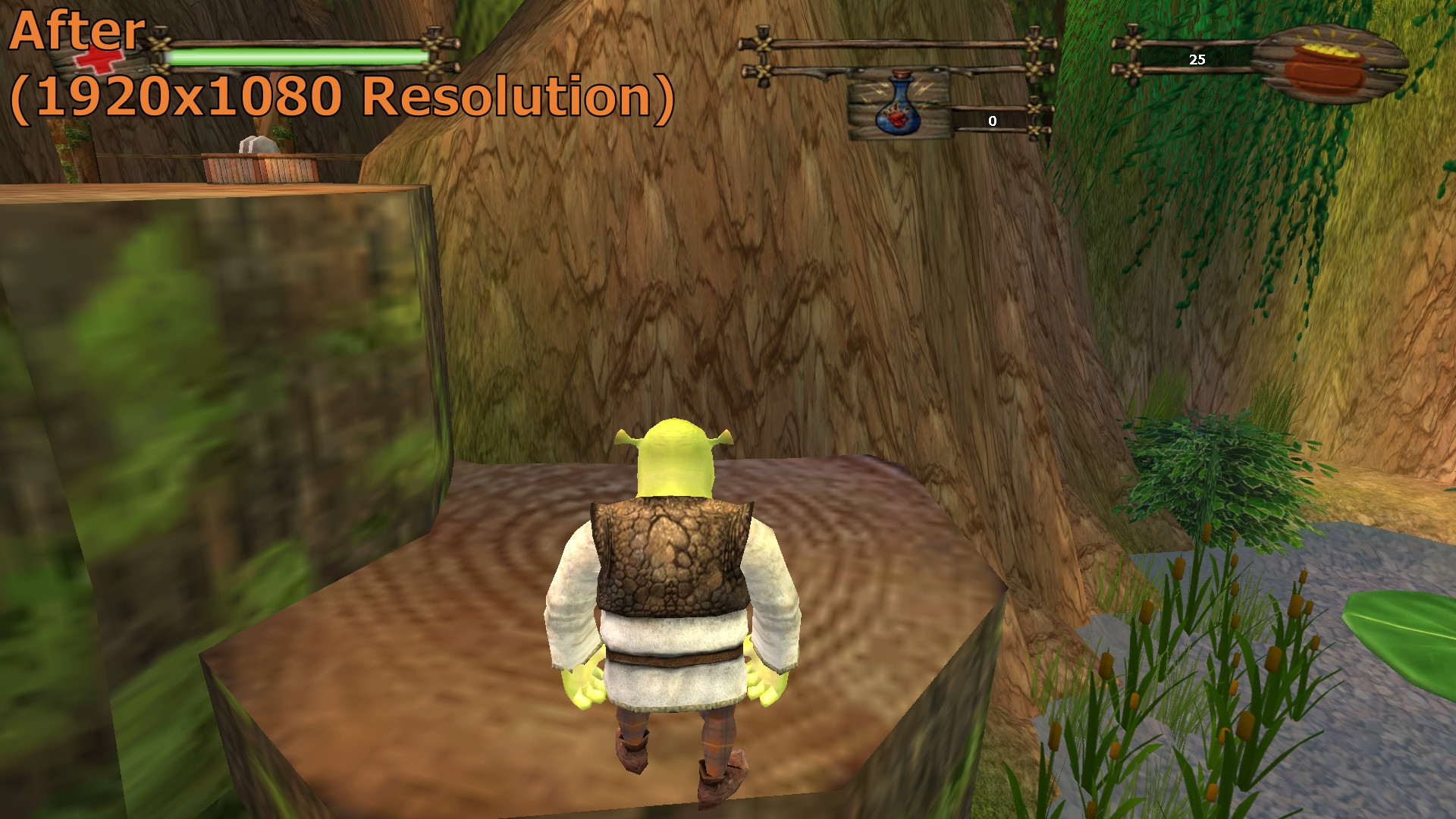 Higher Resolution + Remapped Control Keys Mod for Shrek 2 | Shrek 2 Mods