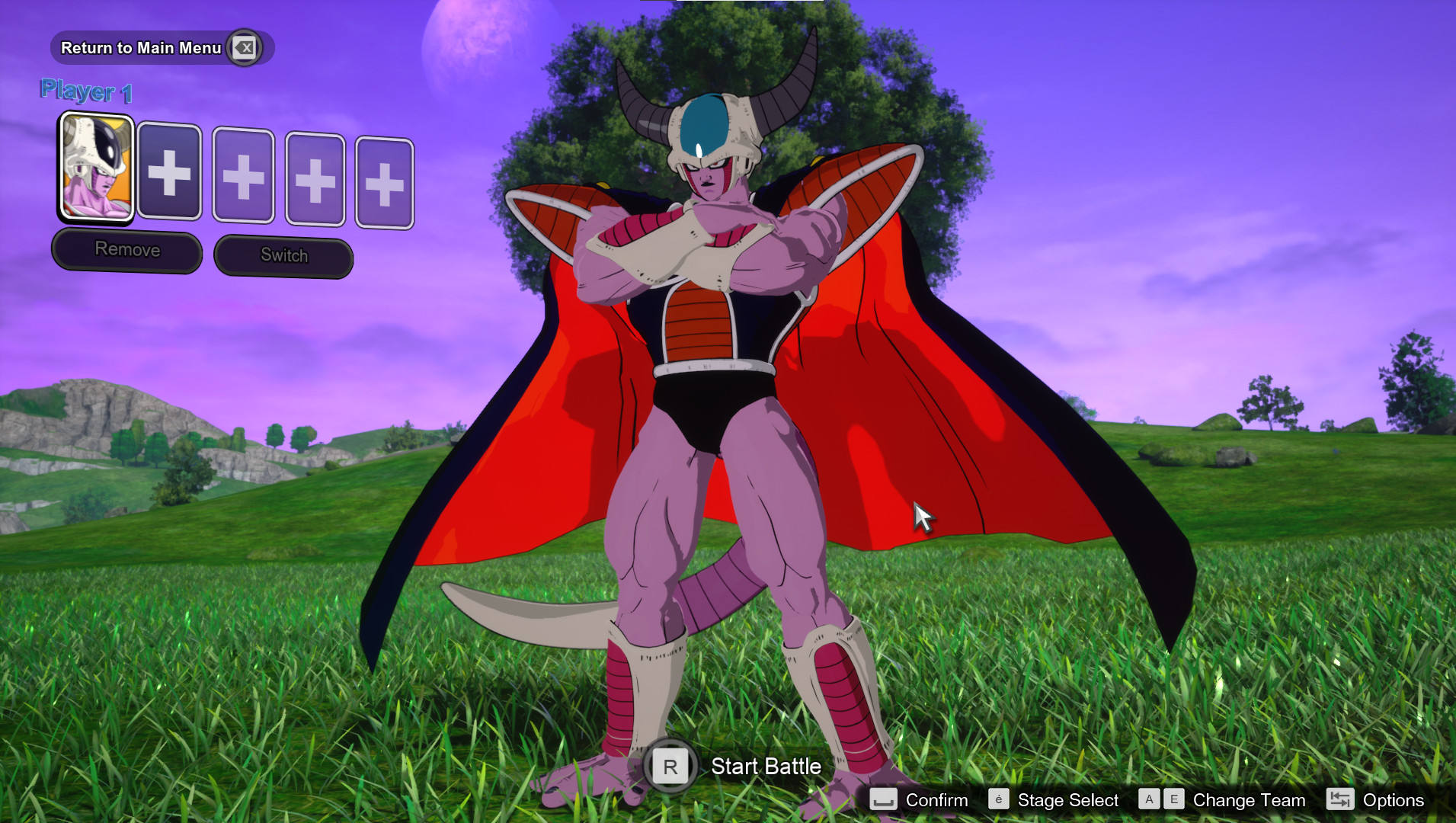 King Cold Anime colors Mod for Dragon Ball: Sparking! ZERO | DBSZ Mods