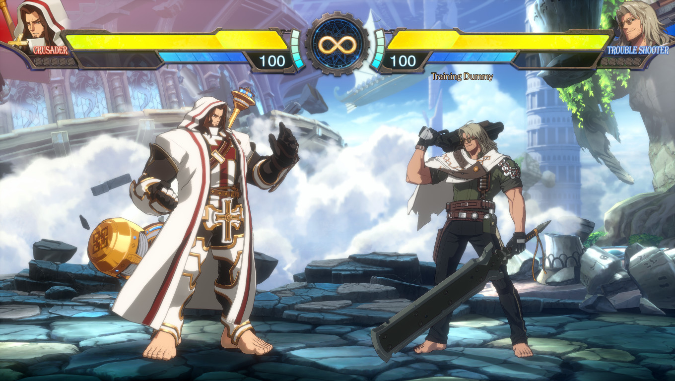 Crusader Bare Feet Mod for DNF Duel | DNF Mods