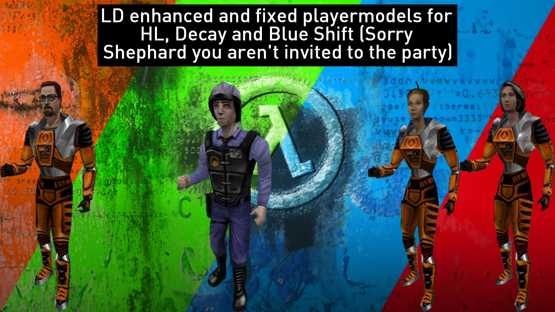 Ultimate HL & Expansions Low Def Models Fix Mod for Half-Life | HL Mods