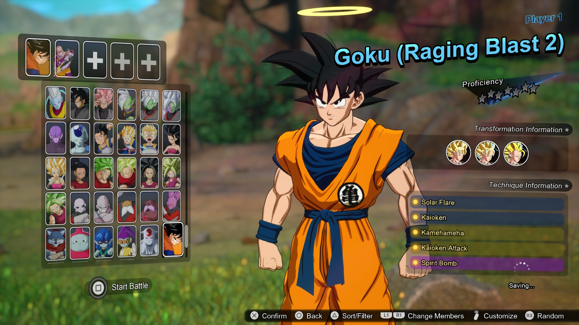 [New Slots] Goku (Raging Blast Moveset) Mod for Dragon Ball: Sparking! ZERO | DBSZ Mods
