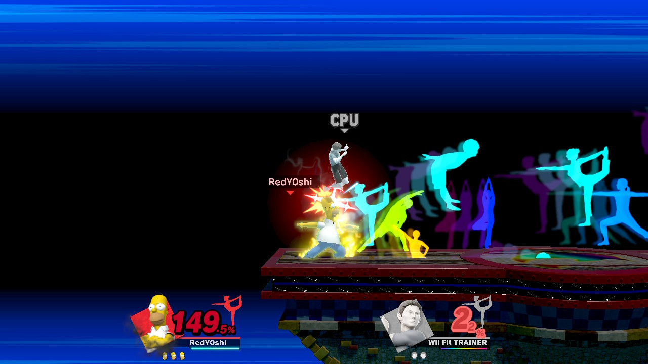 Homer Fit Trainer Mod for Super Smash Bros. Ultimate | SSBU Mods