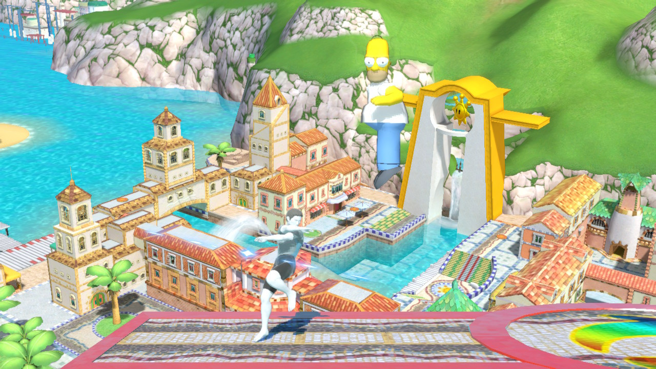 Homer Fit Trainer Mod for Super Smash Bros. Ultimate | SSBU Mods