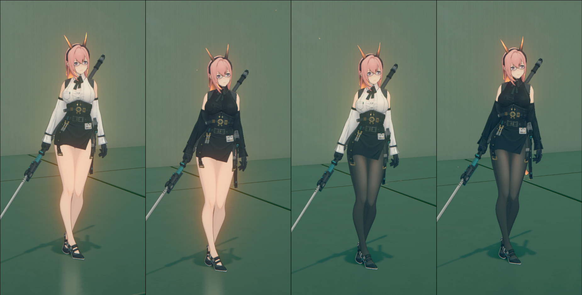 WEARING: Dark Yanagi v4.4 Mod for Zenless Zone Zero | ZZZ Mods