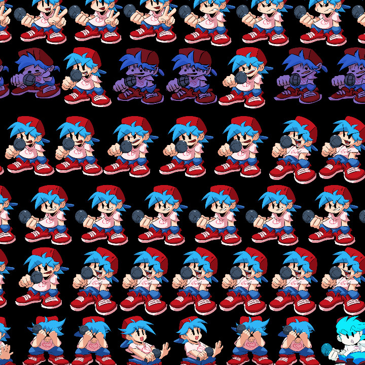 BF HD-old Skin! Mod for Friday Night Funkin' | FNF Mods