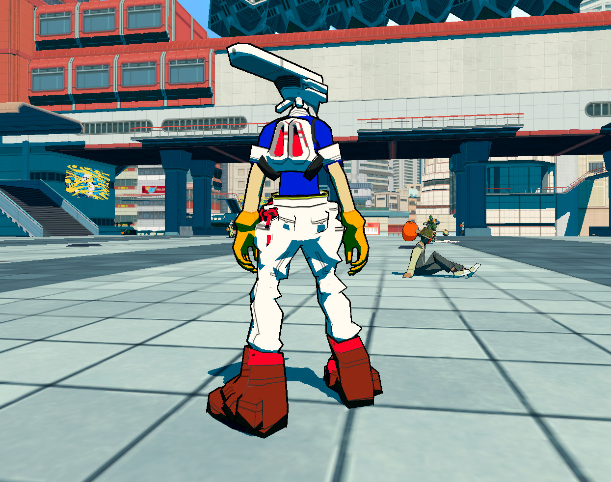 Speed Racer skin for Red Mod for Bomb Rush Cyberfunk | BRC Mods