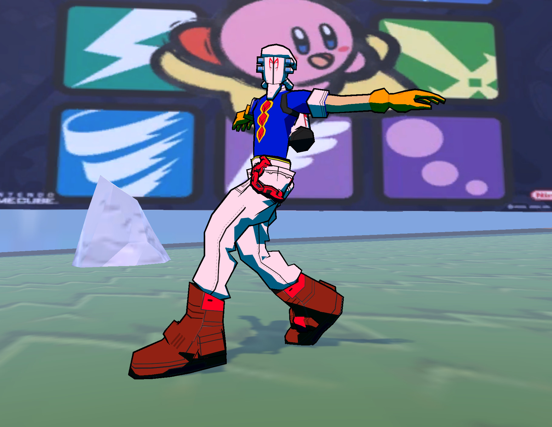 Speed Racer skin for Red Mod for Bomb Rush Cyberfunk | BRC Mods