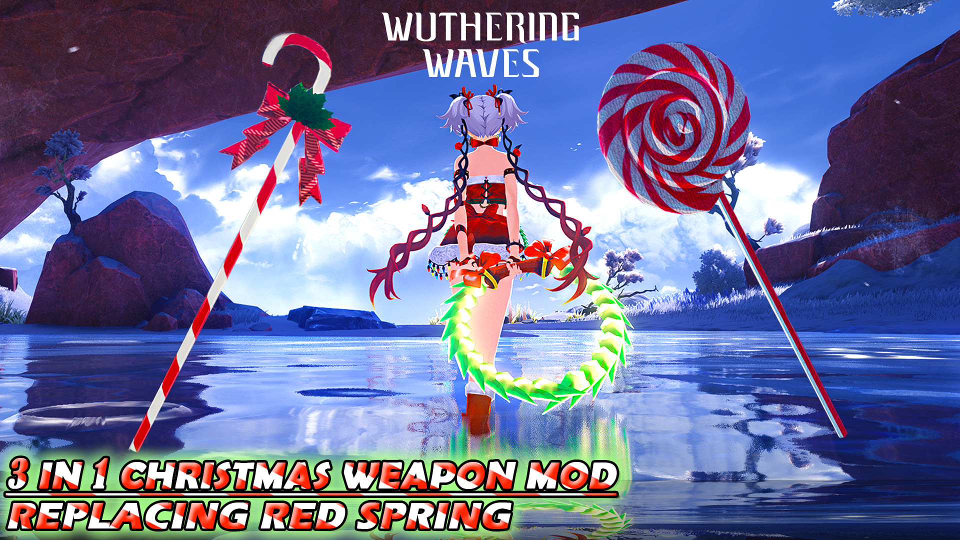 Woju - Christmas Weapon Mod Over Red Spring Mod for Wuthering Waves ...