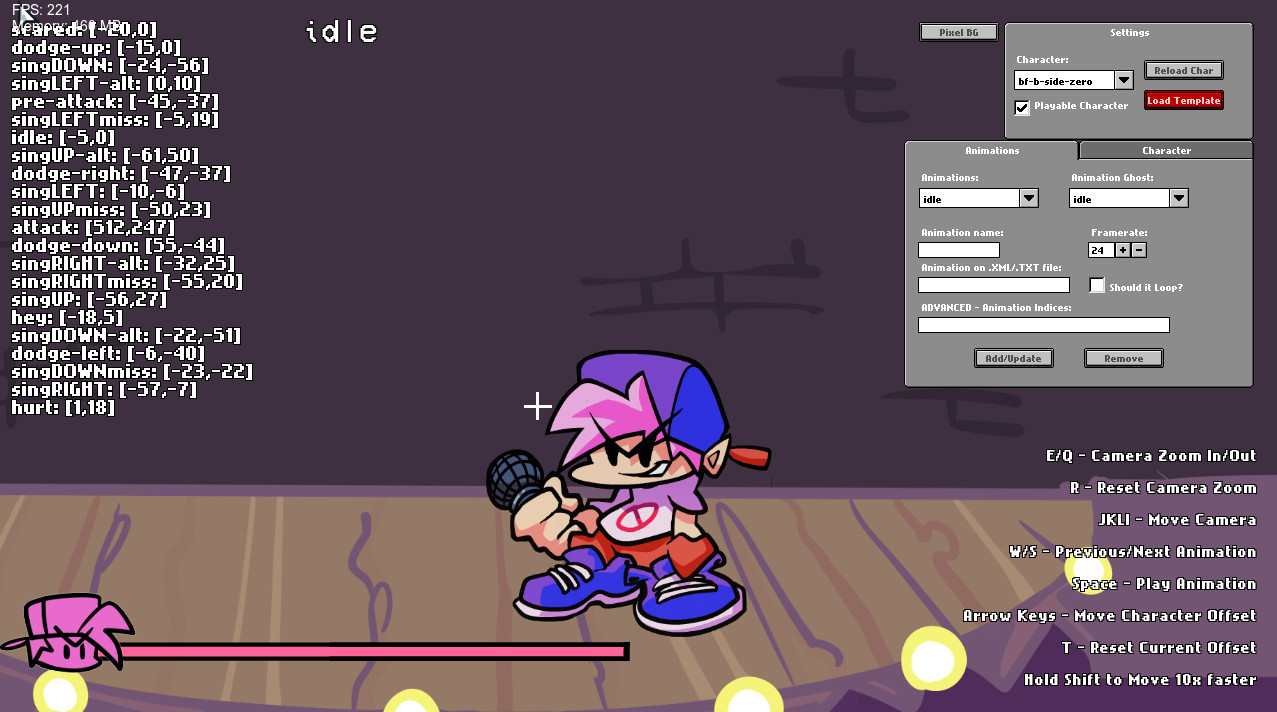 Boyfriend B-side ZERO Mod for Friday Night Funkin' | FNF Mods