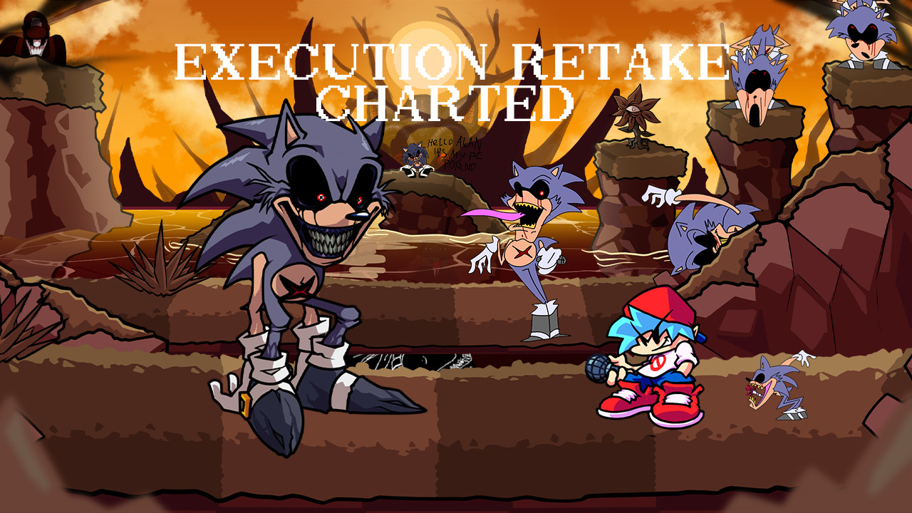 CHARTED EXECUTION RETAKE Mod for Friday Night Funkin' | FNF Mods