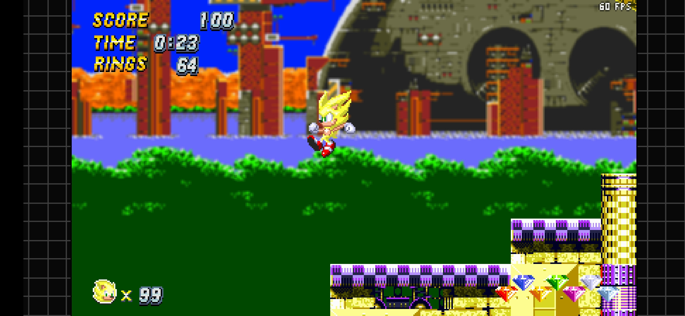 Drop Dash animation Super green eyes Mod for Sonic 3 A.I.R. | S3AIR Mods