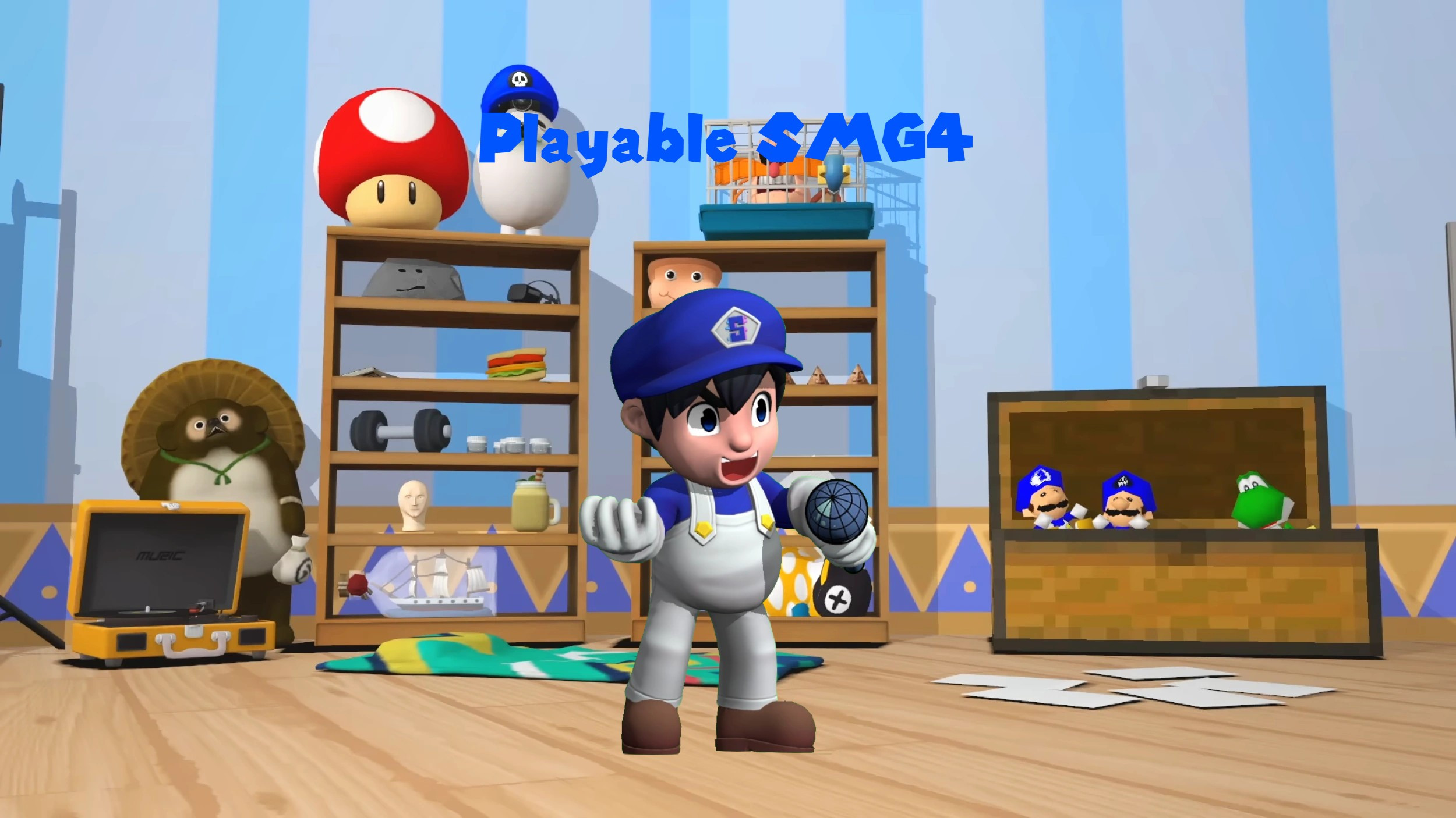 Playable SMG4 Mod for Friday Night Funkin' | FNF Mods