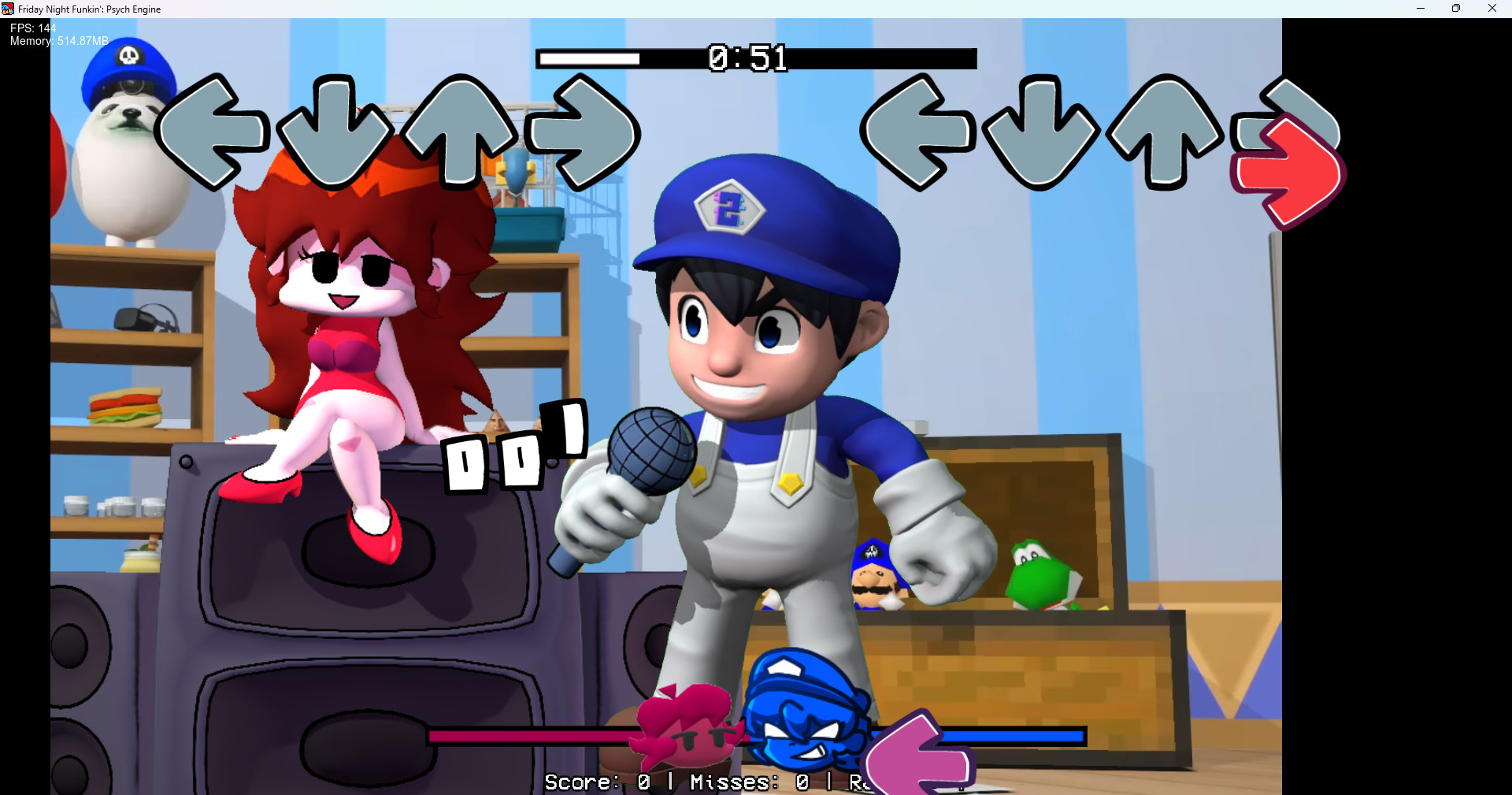 Playable SMG4 Mod for Friday Night Funkin' | FNF Mods