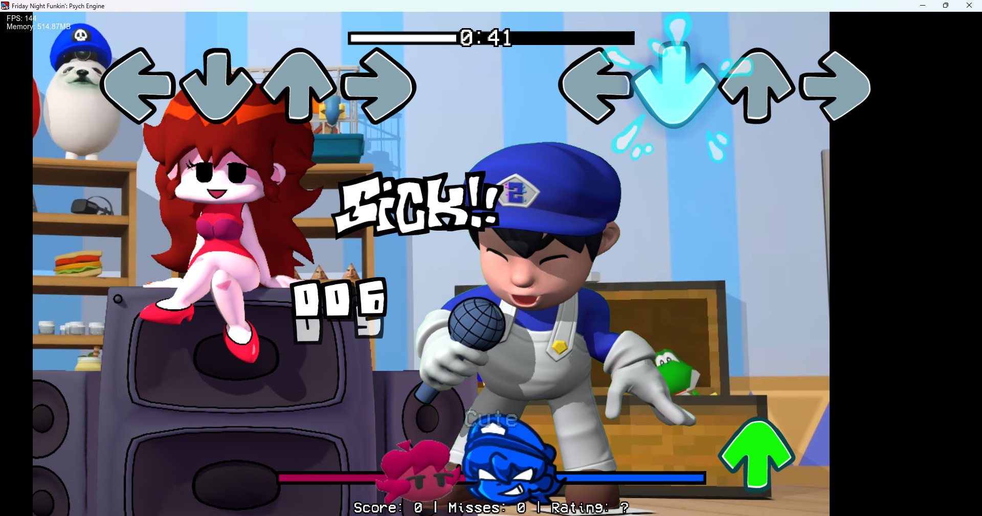 Playable SMG4 Mod for Friday Night Funkin' | FNF Mods