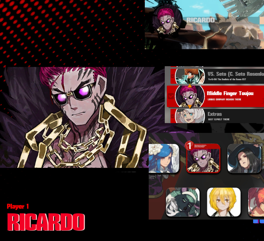 Ricardo (Limbus Company) over Johnny Mod for GUILTY GEAR -STRIVE ...