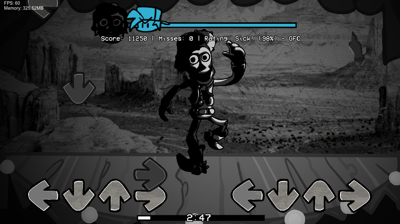 Cowboy Show (Friend Inside Me Mod) Mod for Friday Night Funkin' | FNF Mods