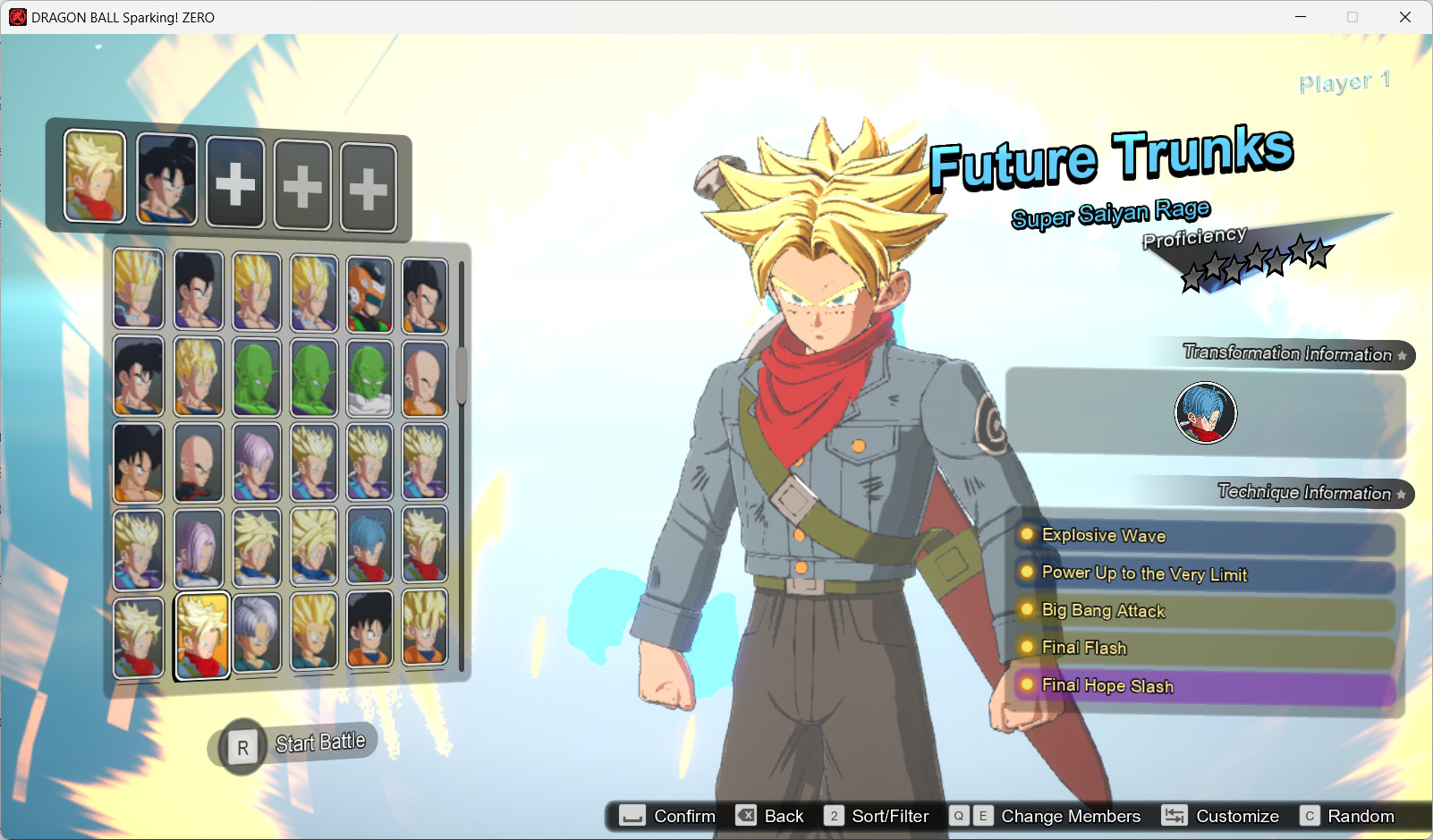 Future Trunks Base, SS, SS2 and SSRage Mod for Dragon Ball: Sparking ...