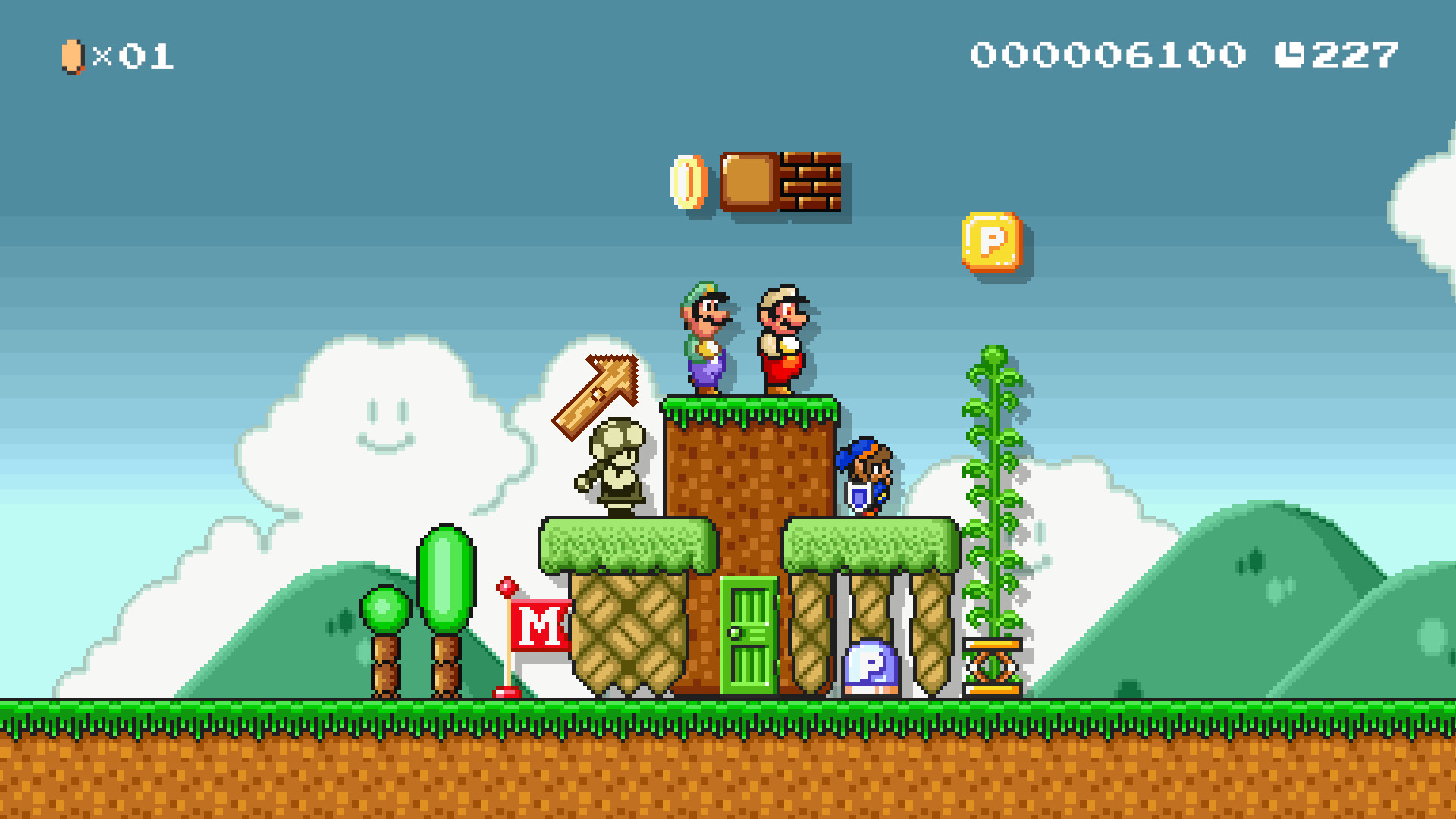 Super Mario All-Stars Game Style v2 Mod for Super Mario Maker 2 | SMM2 Mods