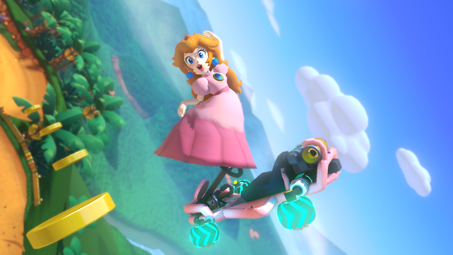Classic Peach Mod for Mario Kart 8 Deluxe | MK8D Mods