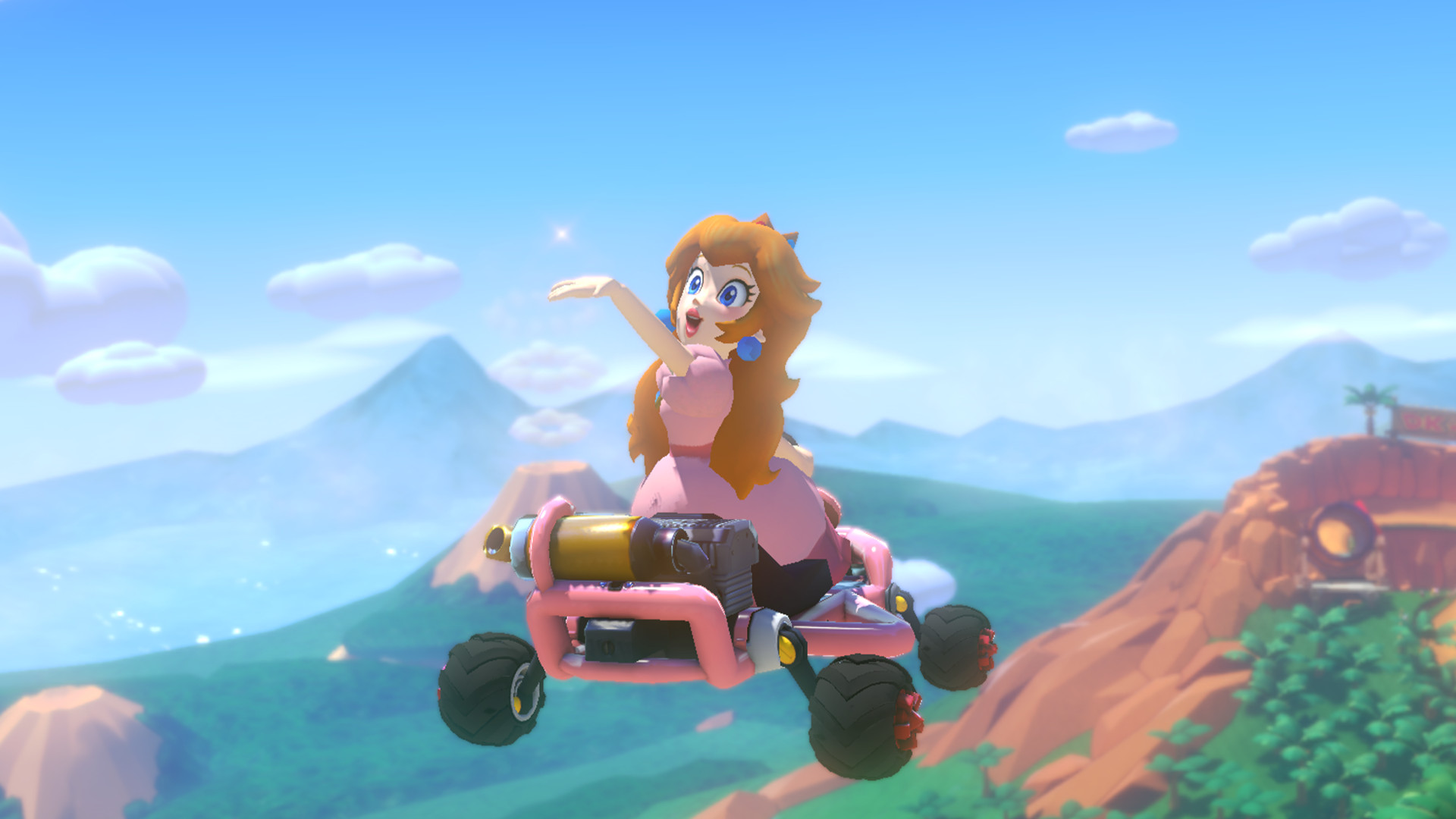 Classic Peach Mod for Mario Kart 8 Deluxe | MK8D Mods