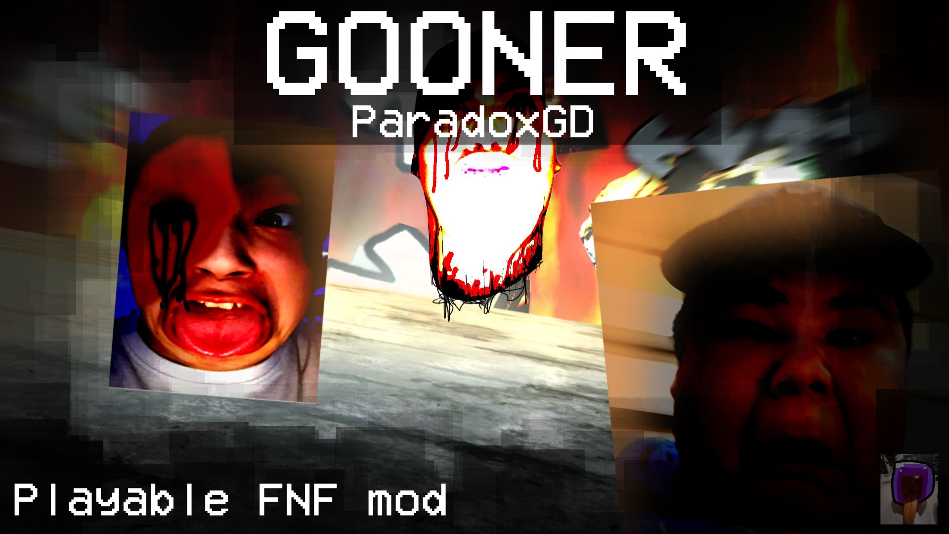 GOONER FNF MOD Mod for Friday Night Funkin' | FNF Mods