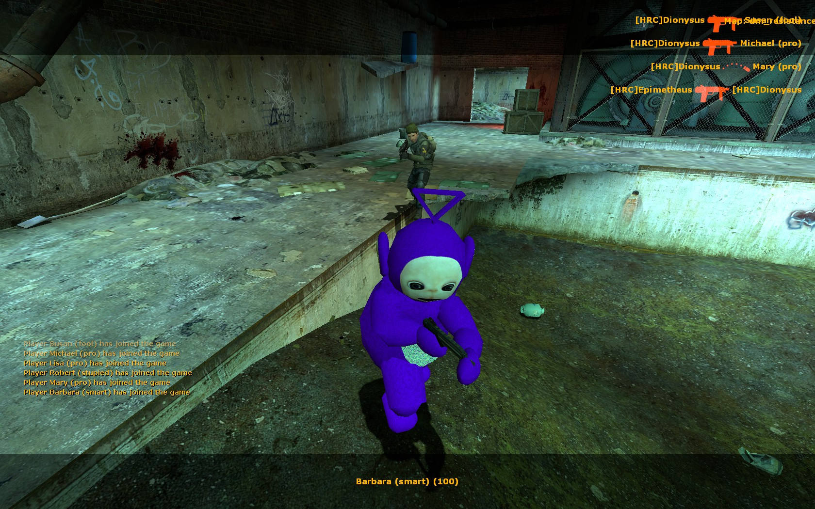 Teletubbies for half-life 2 deathmatch Mod for Half-Life 2: Deathmatch ...