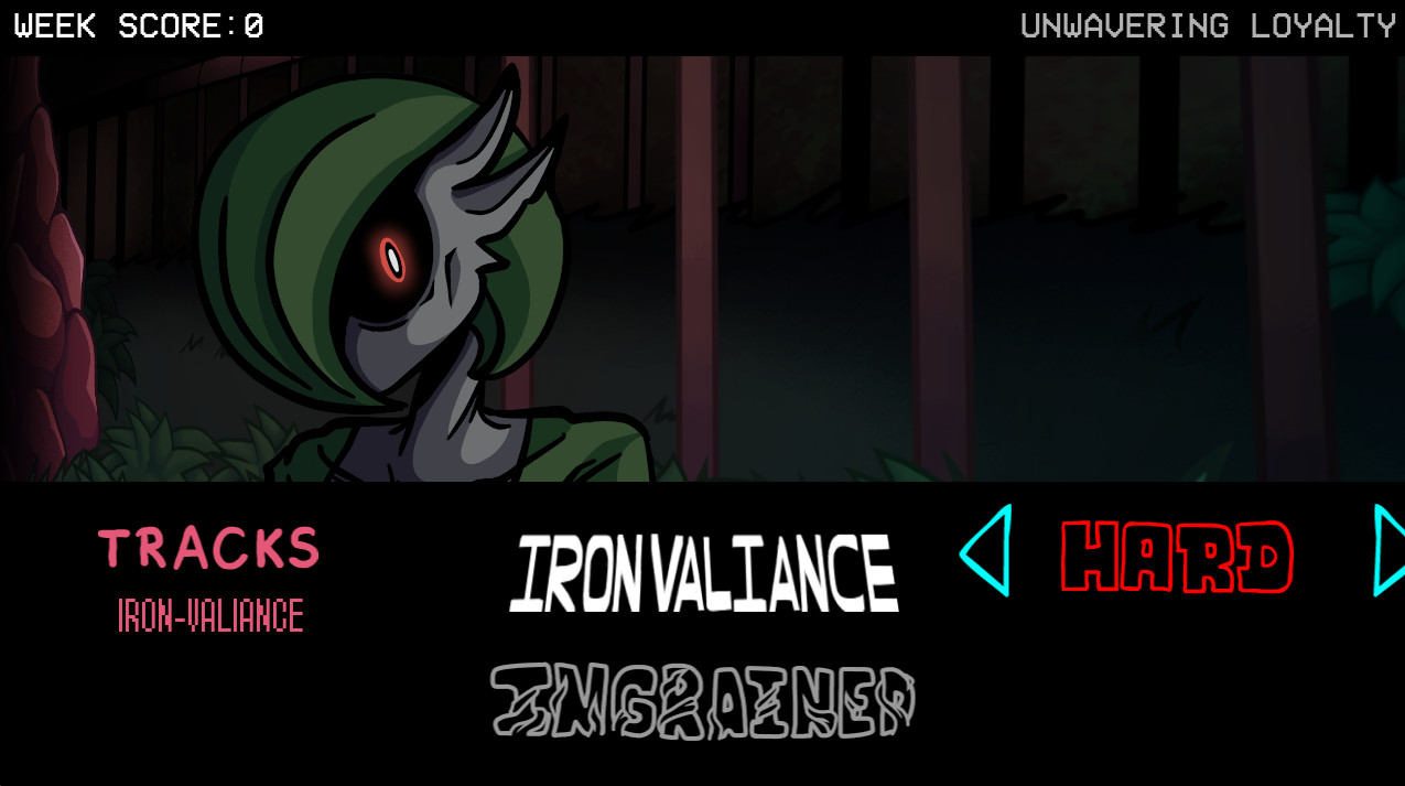 Ingrained - IRON VALIANCE Edition Mod for Friday Night Funkin' | FNF Mods
