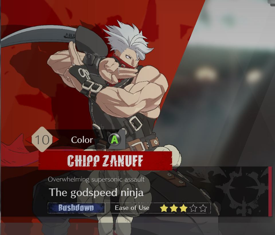 White hair for chip color 10 Mod for GUILTY GEAR -STRIVE- | GGST Mods