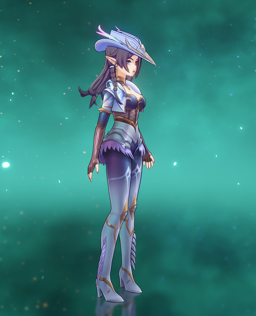 High Noon Chasca (Prestige) Mod for Genshin Impact | GI Mods