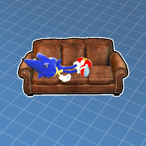Sonic is sleeping on the sofa Mod for Garry's Mod | GMod Mods