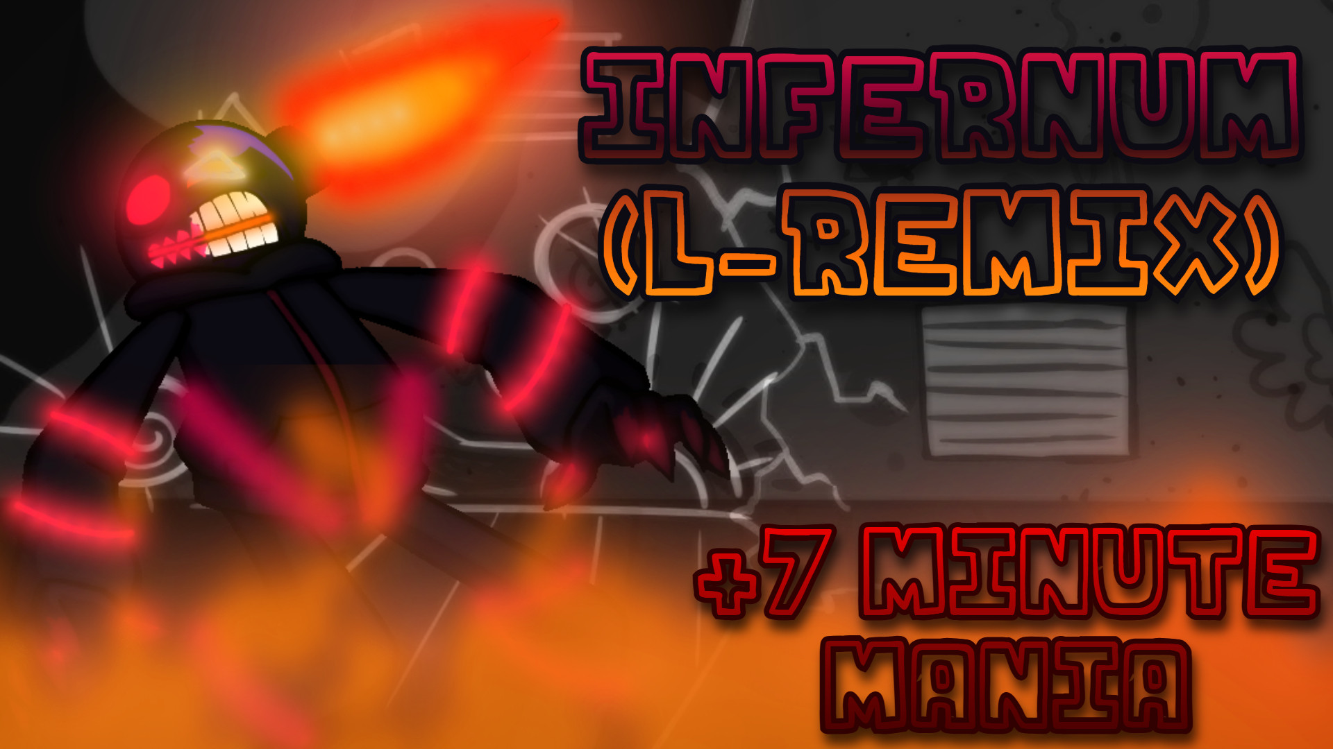 Infernum L-Remix MANIA CHART! Mod for Friday Night Funkin' | FNF Mods