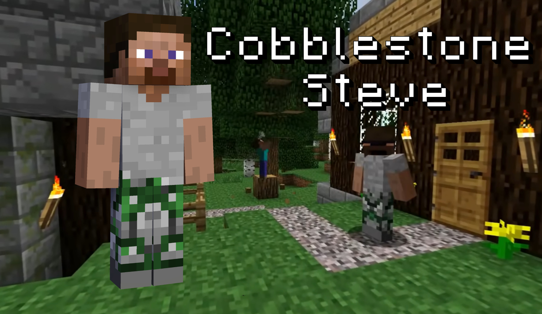 Cobblestone Steve Mod for Super Smash Bros. Ultimate | SSBU Mods