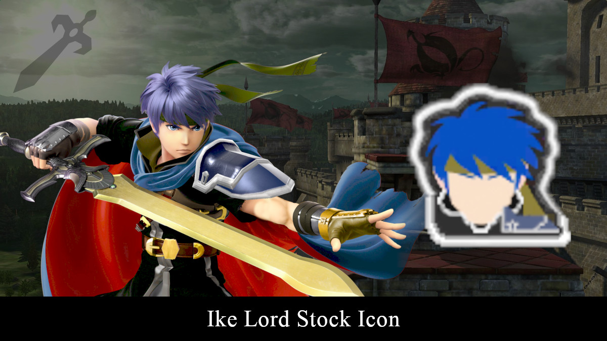 Lord Ike Stock Icon Mod for Super Smash Bros. Ultimate | SSBU Mods