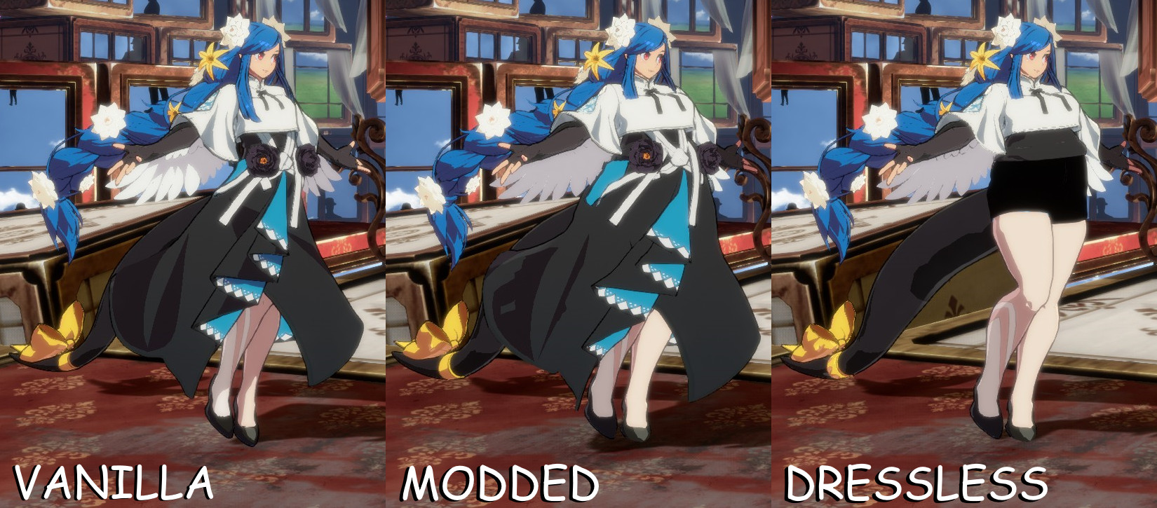 Queen-sized Dizzy Mod for GUILTY GEAR -STRIVE- | GGST Mods